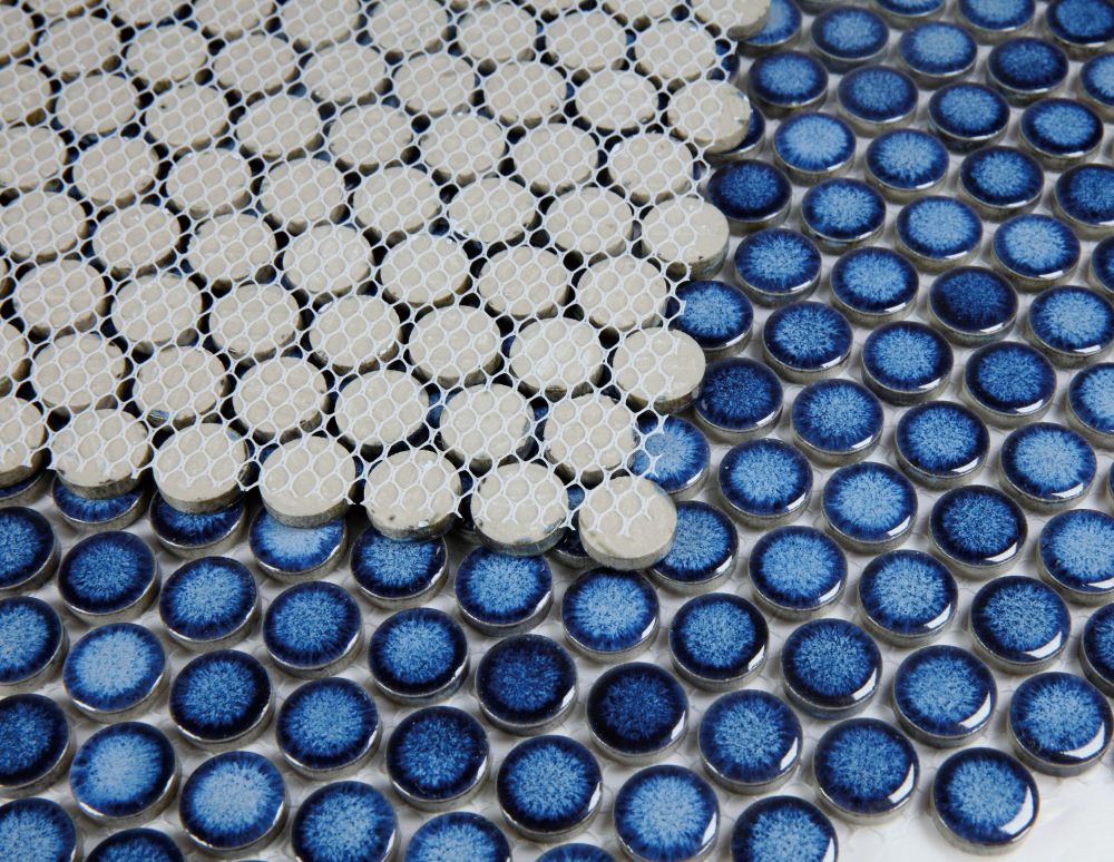 Penny Round Blue – tile-shoppe
